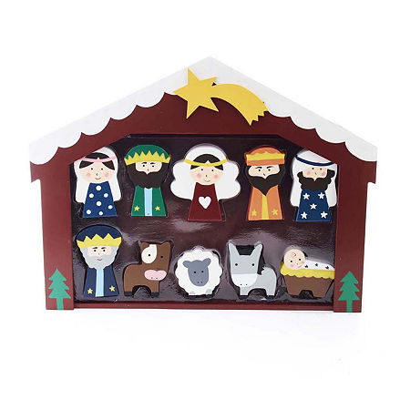 Click here for Kurt Adler 10-pc. Nativity Set  One Size  Multiple... prices