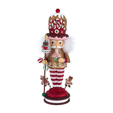 Kurt Adler 16.5 Hollywood Gingerbread King Nutcracker - Multi