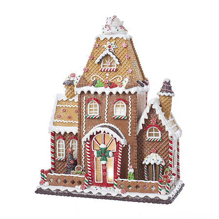Kurt Adler Fancy Clay Dough Gingerbread House