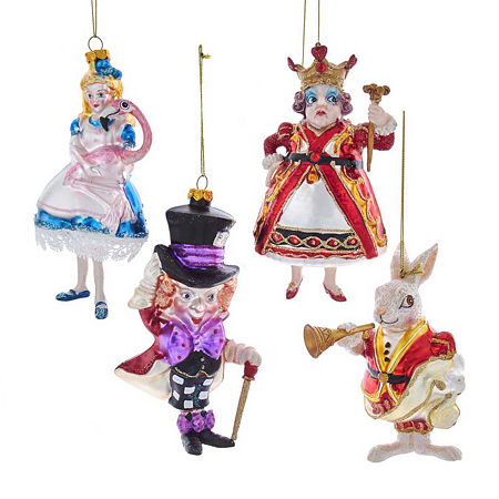 Click here for Kurt Adler Alice In Wonderland 4-pc. Christmas Tre... prices