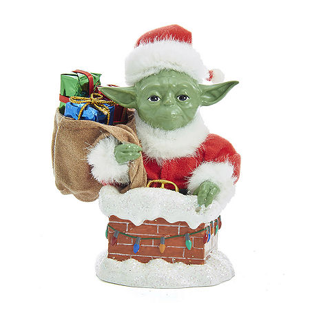 Click here for Kurt Adler 5.5-Inch Yoda In Chimney Table Piece  O... prices