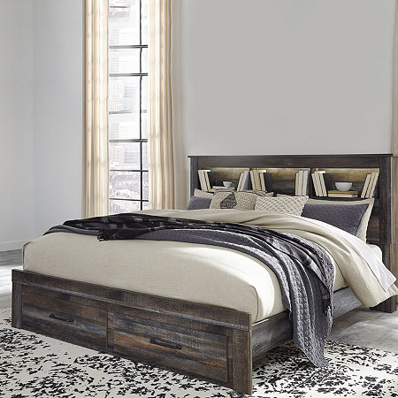 Click here for Signature Design by Ashley Drystan Bookcase Bed wi... prices