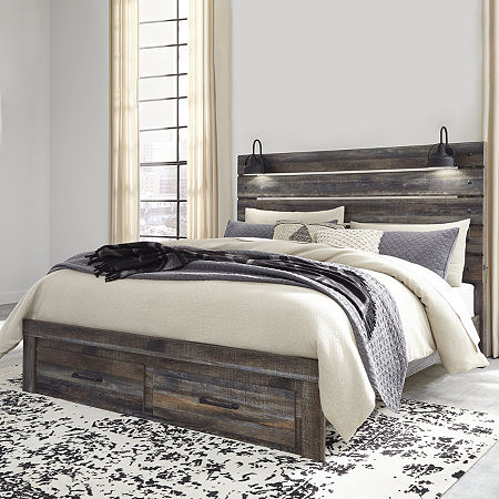 Click here for Signature Design by Ashley Drystan Panel Bed with... prices