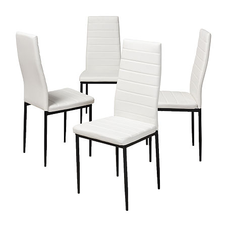 Click here for Armand 4-pc. Dining Chair  One Size  White prices