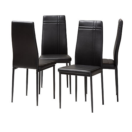 Click here for Matiese 4-pc. Dining Chair  One Size  Black prices