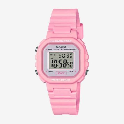 Casio Womens Pink Strap Watch La20wh-4a1, Color: Pink - JCPenney