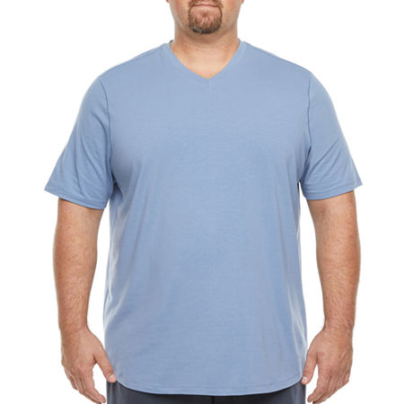 Click here for Stylus Mens V Neck Short Sleeve Big and Tall T-Shi... prices