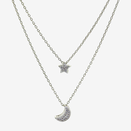 Click here for Sparkle Allure Womens Cubic Zirconia Moon Star 2-p... prices