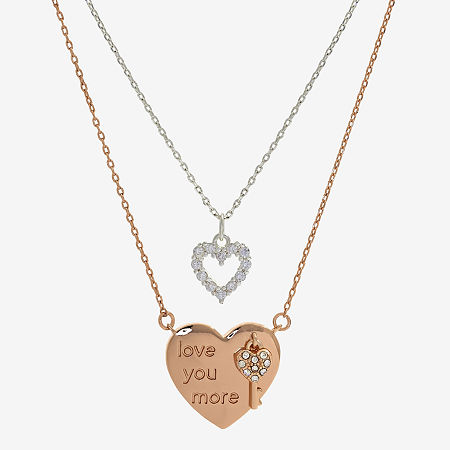 Click here for Sparkle Allure You & Me 2-pc. Cubic Zirconia 14K G... prices