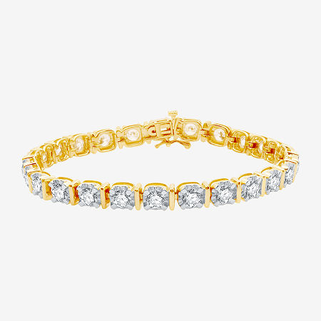 Click here for 8 Ct.T.W. Womens Natural Diamond 10K Gold 7.5 Inch... prices