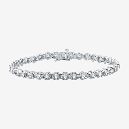 Click here for 3 CT.T.W. Natural Diamond 10K Gold Tennis Bracelet... prices