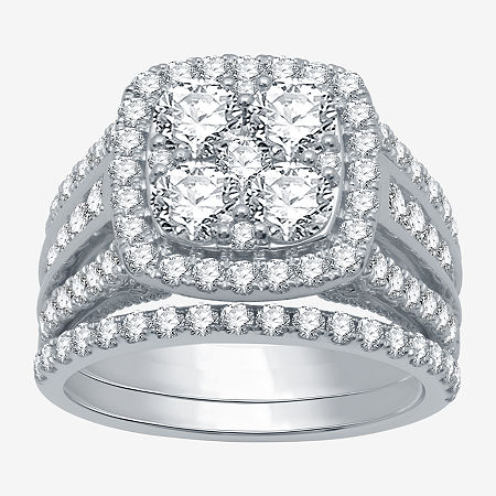 Click here for (H-I / I1) Womens 3 CT. T.W. Lab Grown White Diamo... prices