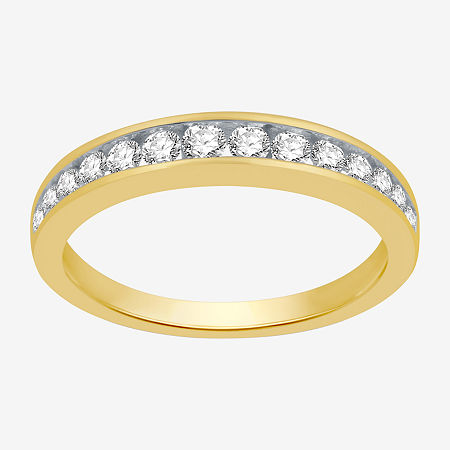 Click here for Deluxe Collection Womens 1/2 CT. T.W. Natural Whit... prices