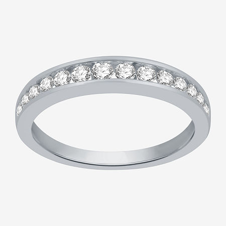 Click here for Deluxe Collection Womens 1/2 CT. T.W. Natural Whit... prices