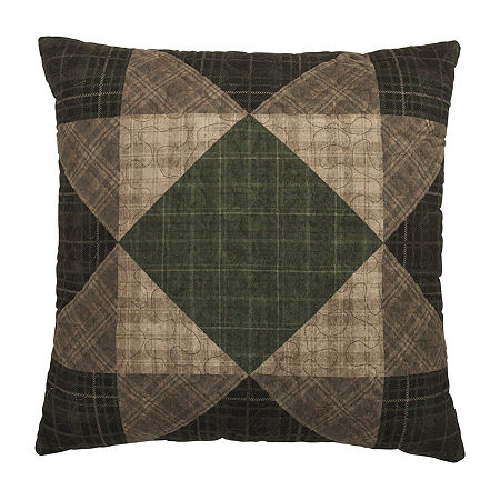 Click here for Donna Sharp Antique Pine Square Throw Pillow  One... prices