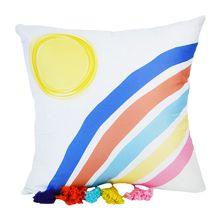Click here for Donna Sharp Smoothie Rainbow Decorative Pillow - 1... prices