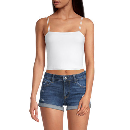 Click here for Arizona Womens Square Neck Sleeveless Juniors Cami... prices