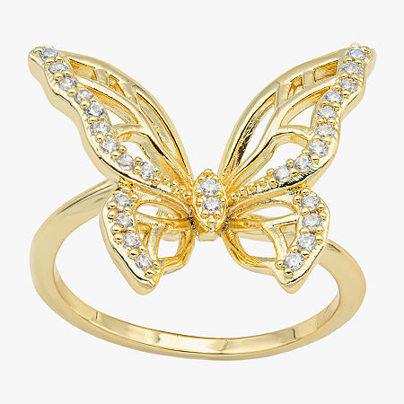 Click here for Sparkle Allure Womens Cubic Zirconia 14K Gold Over... prices