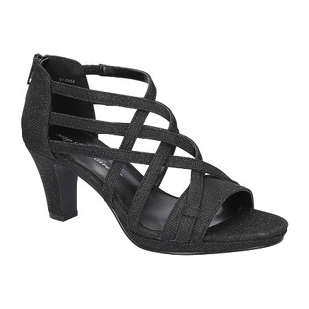 Click here for Easy Street Womens Bee Heeled Sandals  7 Extra Wid... prices