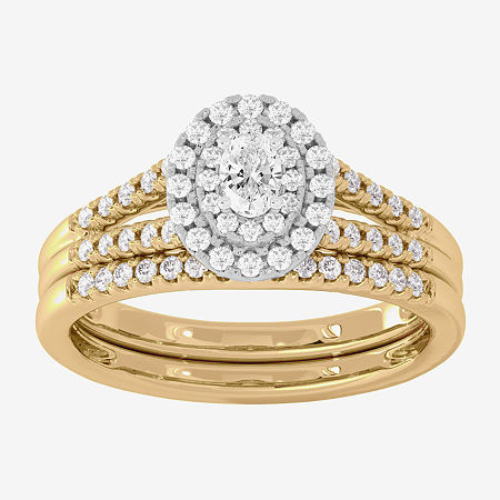 Click here for Womens 1/2 CT. T.W. Natural White Diamond 10K Whit... prices