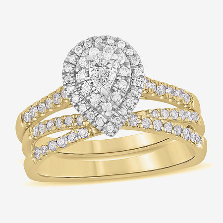 Click here for Womens 5/8 CT. T.W. Natural White Diamond 10K Whit... prices