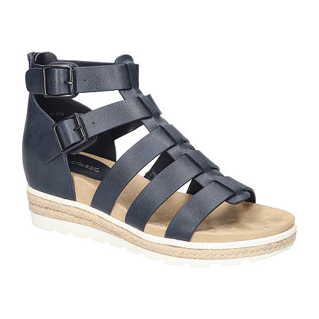 Click here for Easy Street Womens Simone Wedge Sandals  6 1/2 Ext... prices