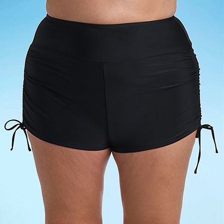Click here for Sonnet Shores Womens Plus Swim Shorts  22w  Black prices