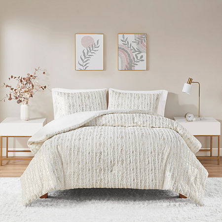 Click here for Intelligent Design Naomi Metallic Print Faux Fur 2... prices