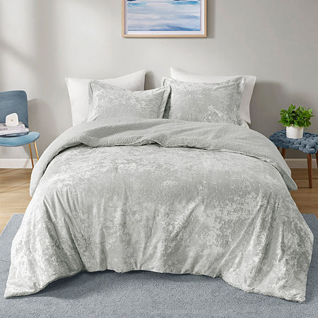 Intelligent Design Mira Reversible 2-Pc. Comforter Set  Twin/Twin Xl - Silver