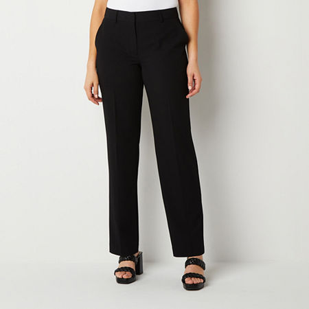 Click here for Worthington Womens Modern Curvy Trouser  8  Black prices