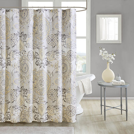 Click here for Madison Park Isla Cotton Shower Curtain  72 x 72 -... prices