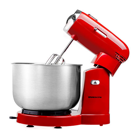 Click here for Ovente Pro 3 1/2 Qt Stand Mixer  One Size  Red prices