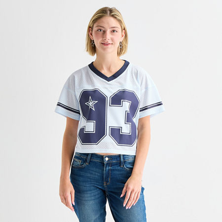 Click here for Arizona Womens Juniors V Neck Short Sleeve Jersey... prices