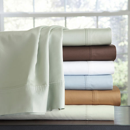 Click here for Pointehaven 500 Thread Count Sateen Sheet Set  One... prices