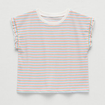 Click here for Okie Dokie Toddler & Little Girls Crew Neck Sleeve... prices