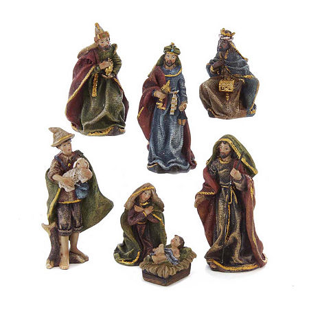 Click here for Kurt Adler 3.5-Inch Resin Nativity 7-Piece Set  On... prices