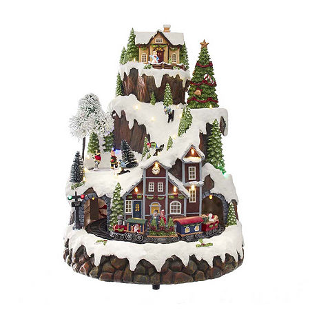 Click here for Kurt Adler 17-Inch Musical LED Village on Mountain... prices