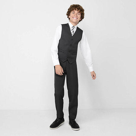 Click here for Van Heusen Little & Big Kid Boys 4-pc. Suit Set  8... prices