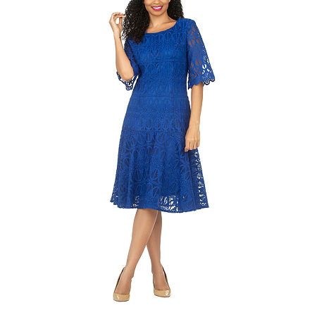 Click here for Giovanna Signature Womens Short Sleeve Midi Fit +... prices