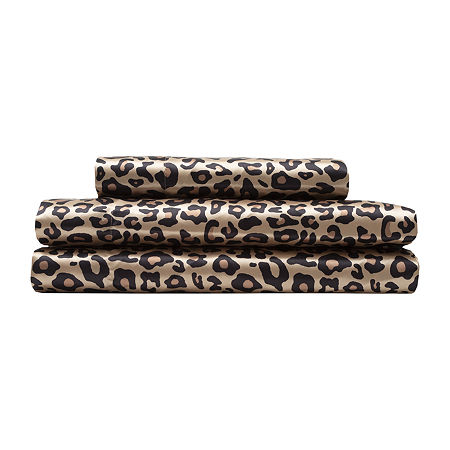 Click here for Beatrice Home Fashions Luxurious Leopard Satin 3-P... prices
