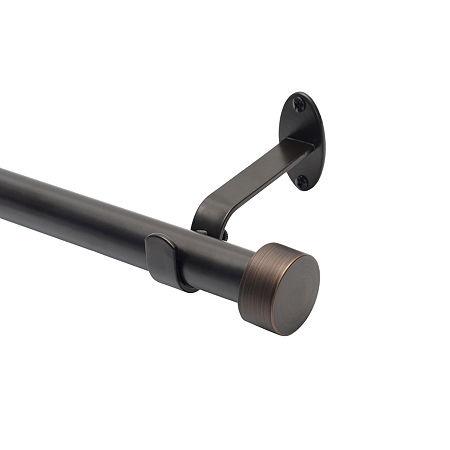 Click here for Serena Adjustable 86-120 Curtain Rod with Cap Fini... prices