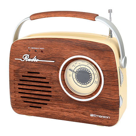 Click here for Emerson retro am/FM Radio With Bluetooth compatibi... prices
