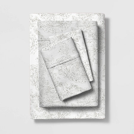 Click here for Color Sense Brushed Cool Crisp Printed Cotton 4-Pc... prices