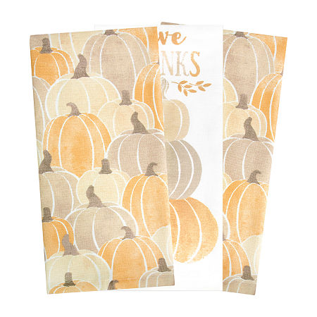 Click here for Ritz Pumpkin Patch 3-pc. Kitchen Towel Set  One Si... prices