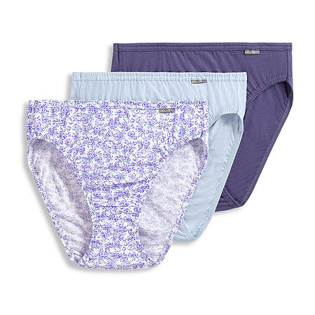 Click here for Jockey Elance French Cut - 3 Pack- 1487  6  Blue prices