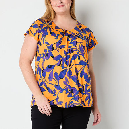 Click here for Liz Claiborne Womens Plus Round Neck Short Sleeve... prices