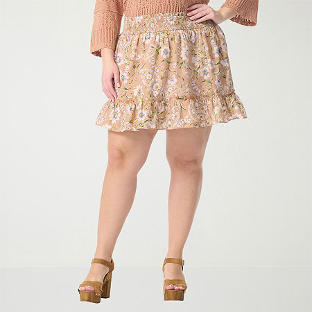 Click here for JS Jessica Simpson Womens Plus Long A-Line Skirt... prices