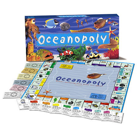 Click here for Late For The Sky Ocean-Opoly Board Game Monopoly B... prices