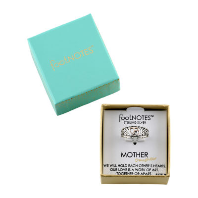 Footnotes Mother and Daughter Sterling Silver Heart Band - JCPenney