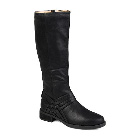 Journee Collection Womens Meg Knee High Boots - Black